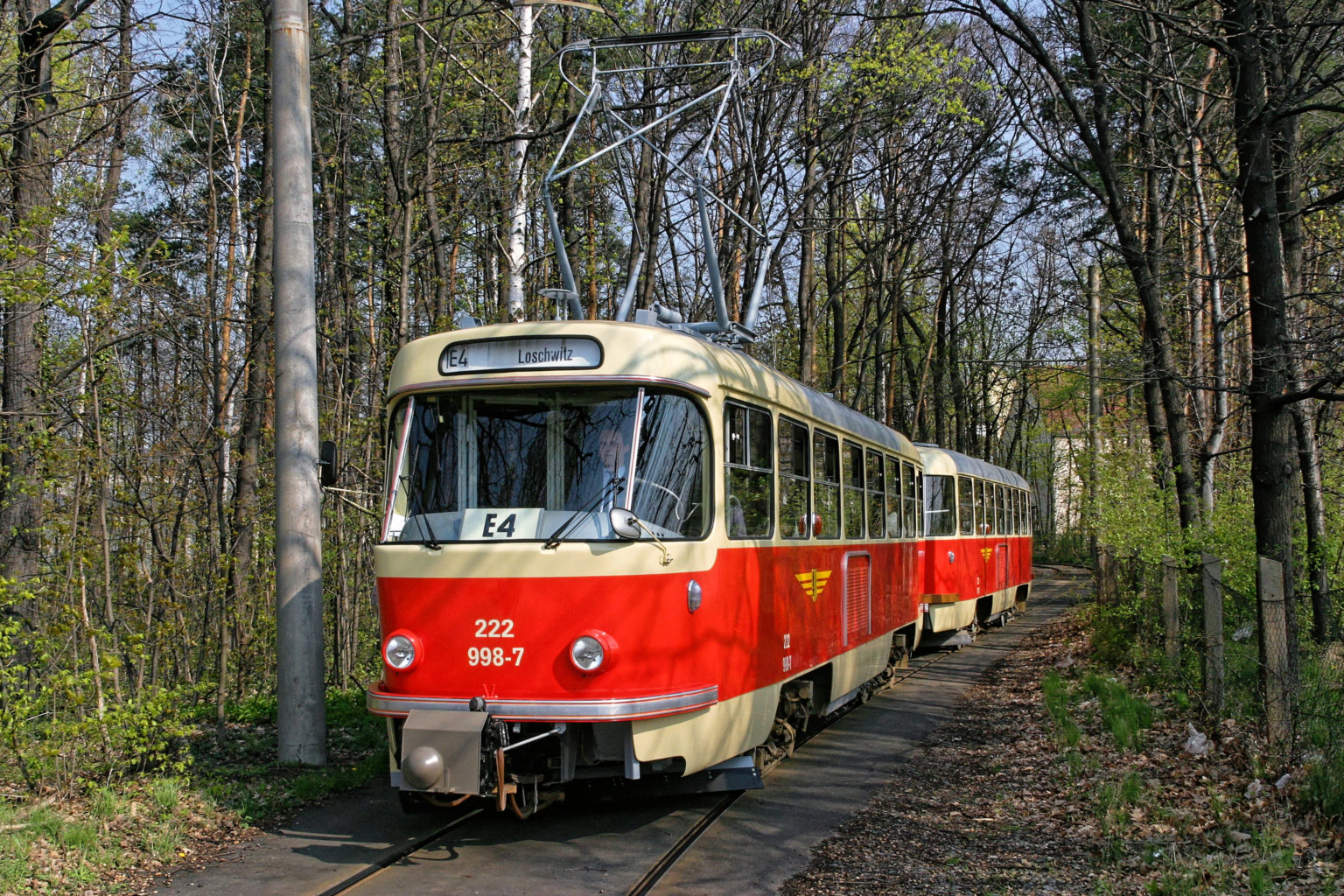 Fahrzeuge (Triebwagen) – Straßenbahnmuseum Dresden e. V.